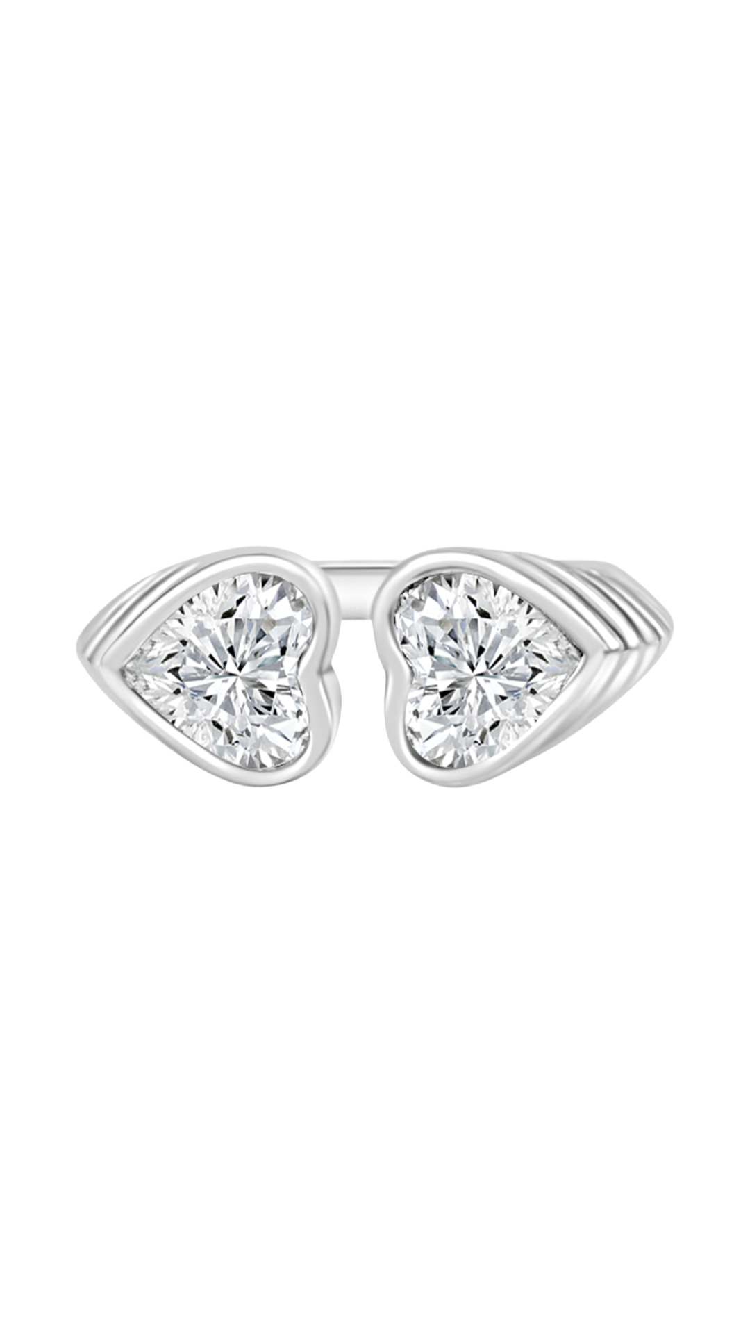 Silver Divinity's Heart Duo - In Stock – Worship Gaud